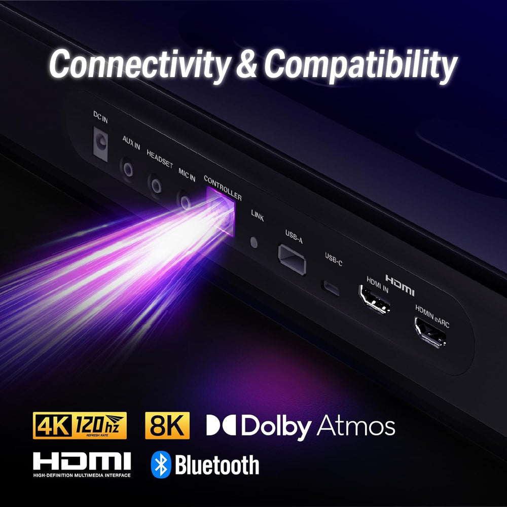 OXS Thunder Pro+ Dolby Atmos® 7.1.2ch Gaming Soundbar System
