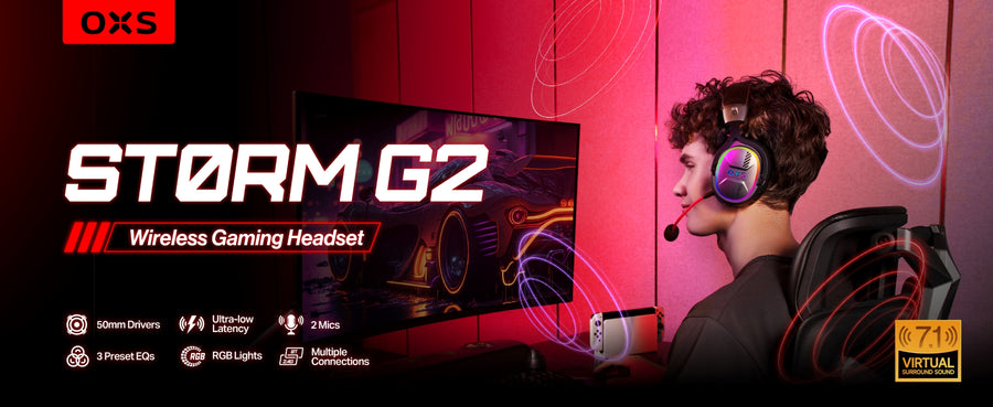 OXS Storm G2 - Wireless Gaming Headset